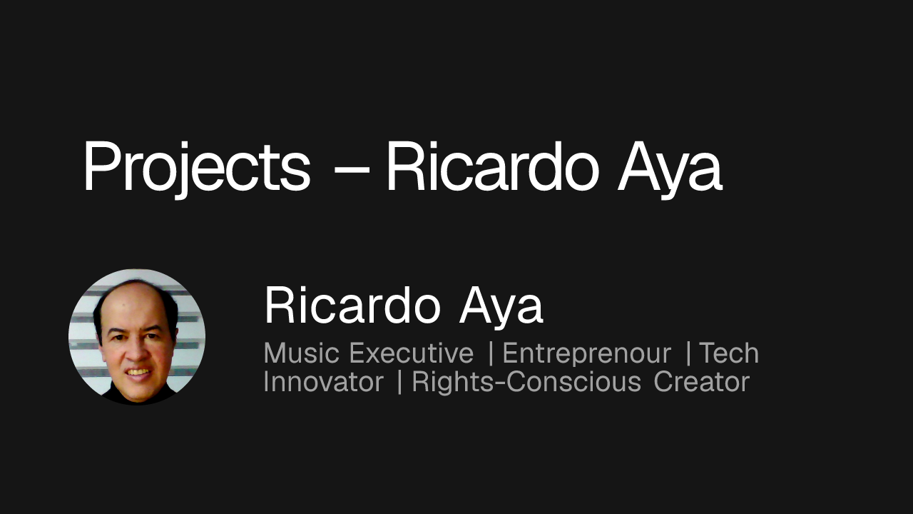 Projects – Ricardo Aya